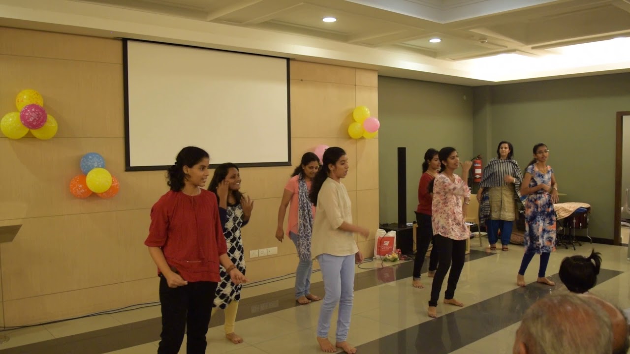 Christmas 2017 Get together - Dance by Girls - YouTube