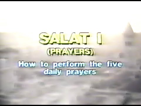 Salat - Instructional Islamic Prayer Guide Muslim Spiritual Tape 1991 (VHS)