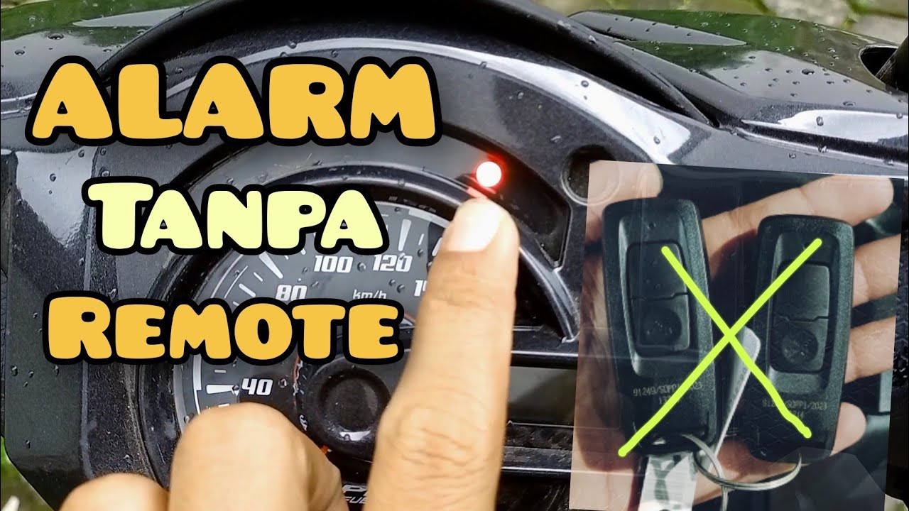 Cara Aktifkan Alarm Beat Tanpa Remot - YouTube