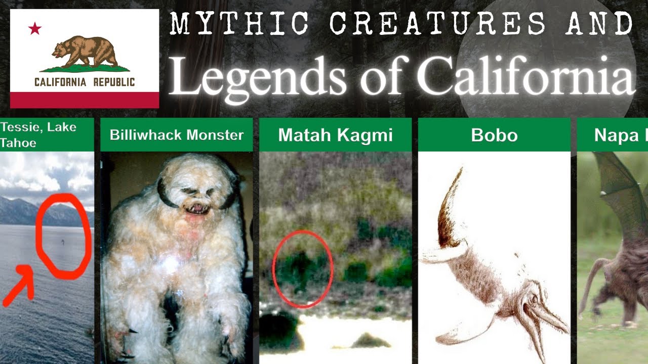 Cryptids and Legends of California - YouTube