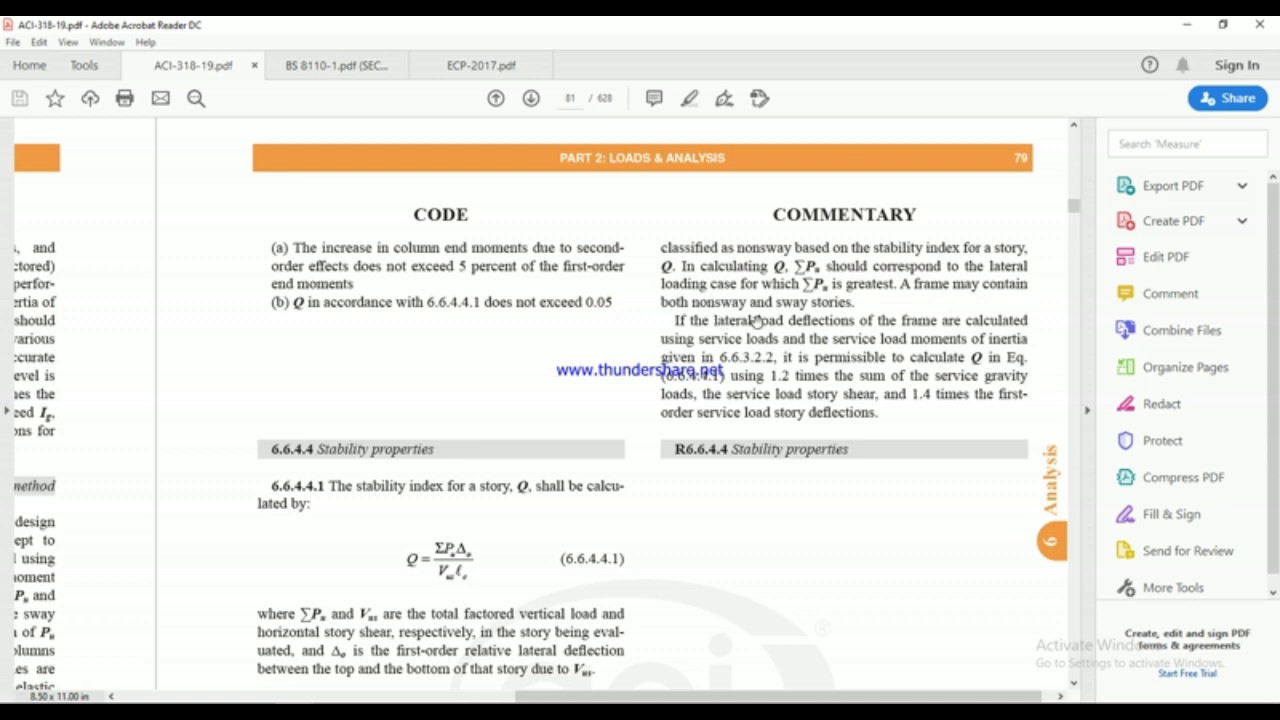 Braced and Non-braced columns (ACI-BS-ECP) - YouTube