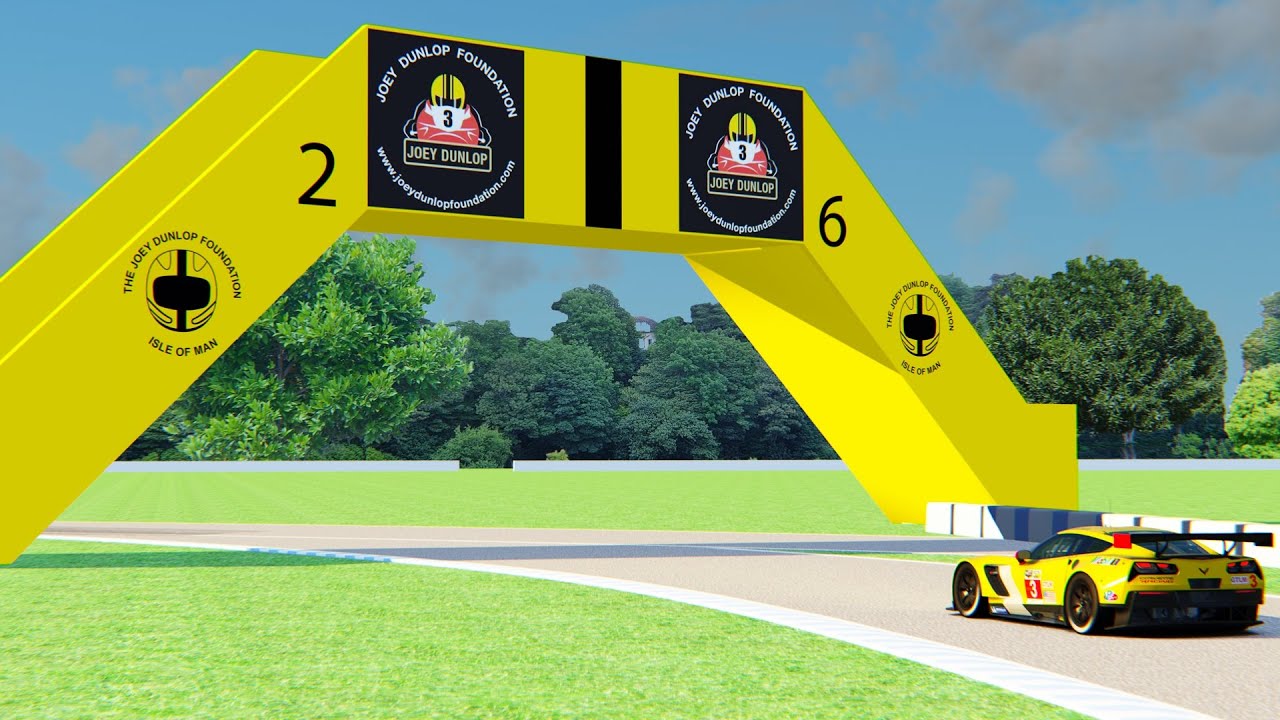 Jurby Raceway Clockwise - GT3 3 lap race - let the mayhem begin! Cool ...