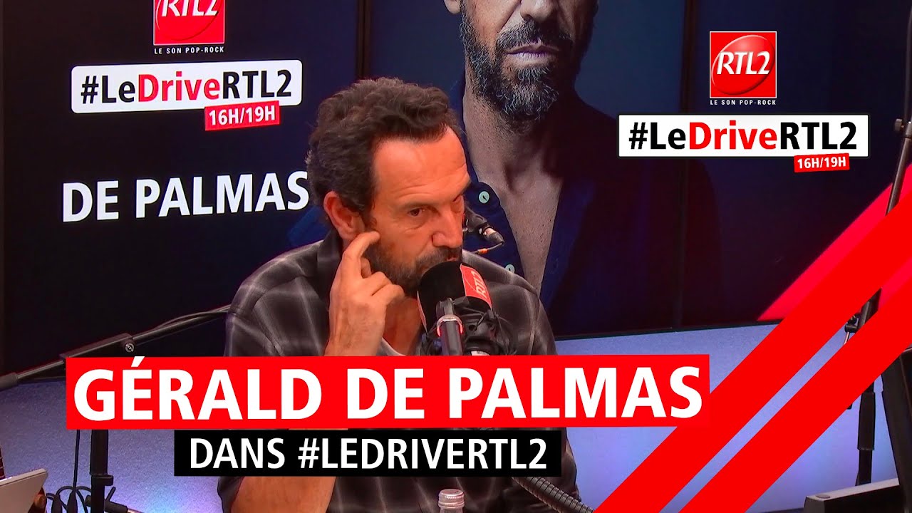 Gérald de Palmas en interview dans #LeDriveRTL2 (28/08/23) - YouTube