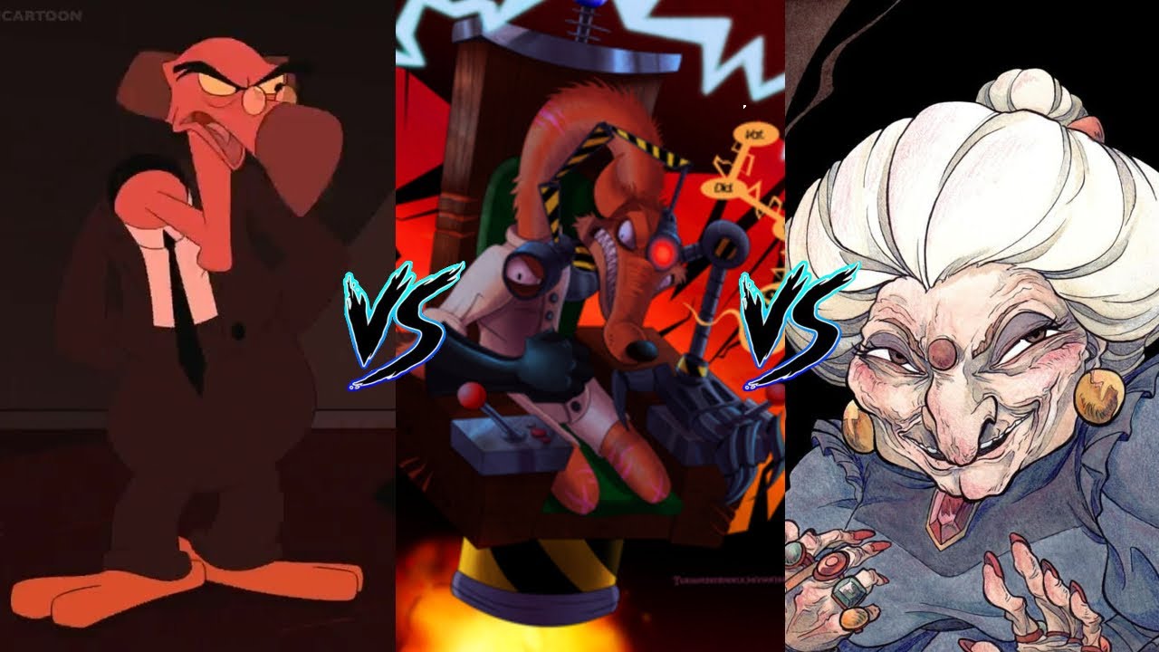 Bradford Buzzard Vs. Ze Professor Vs. Yubaba - YouTube