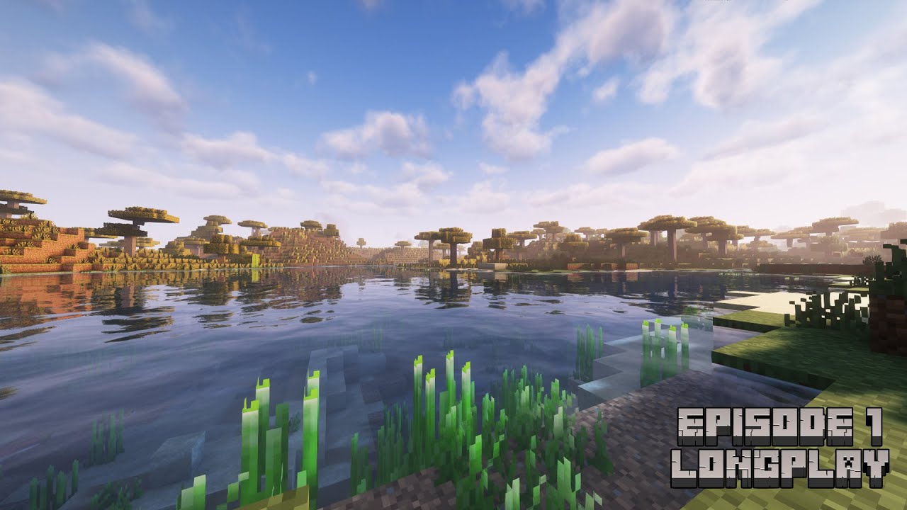 Minecraft Long play - Episode 1 - My first day (no commentary) 1.20.4 ...