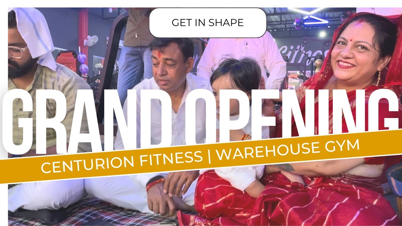 Centurion Fitness Grand Opening | Gym Inauguration | Greater Noida’s ...