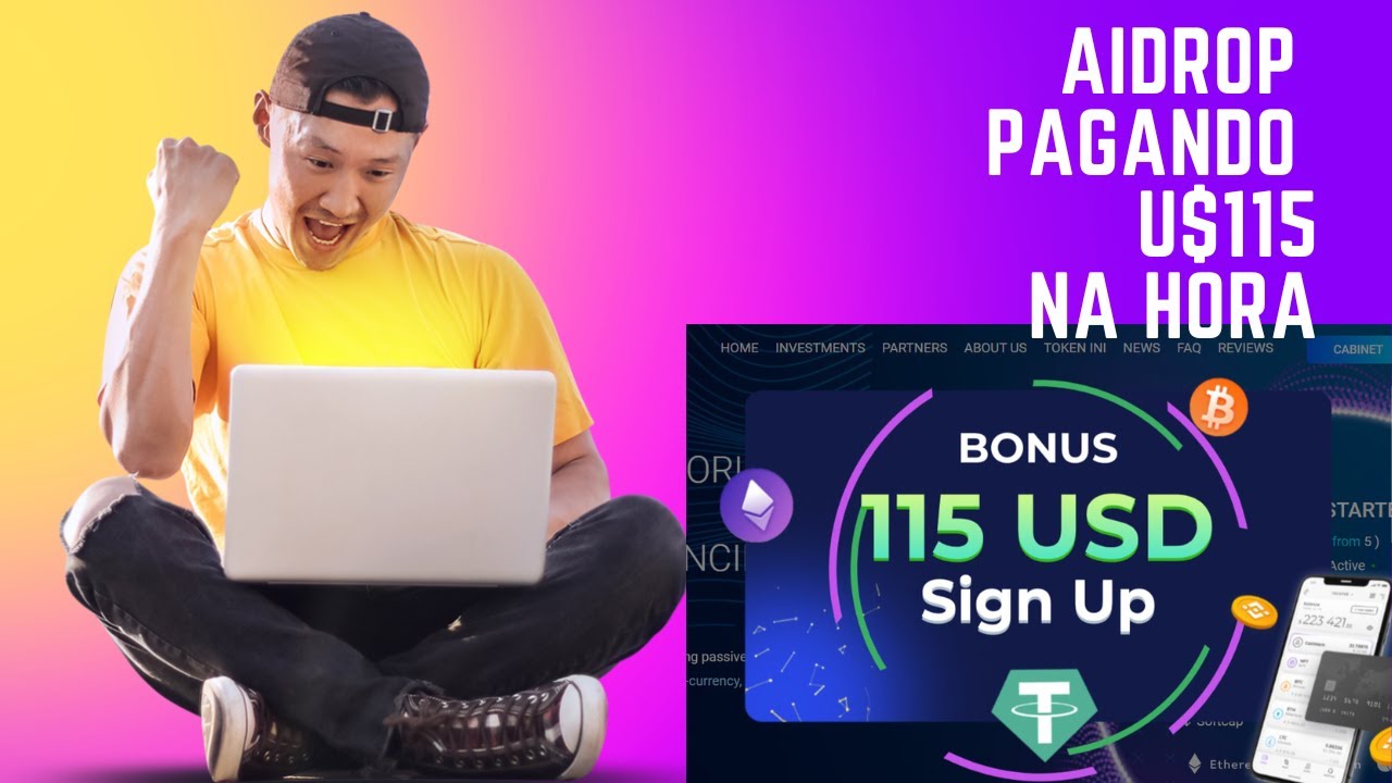 aidrops pagando 115 dolares na hora - YouTube
