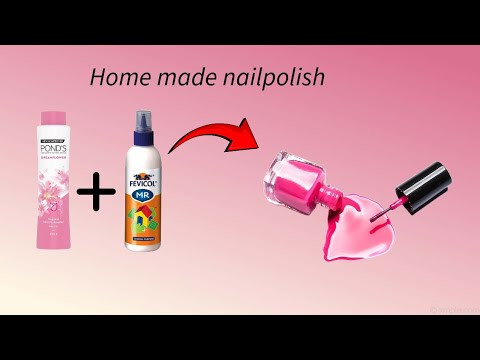 How to make Nail polish easy at home / DIY nail polish /nail art ...