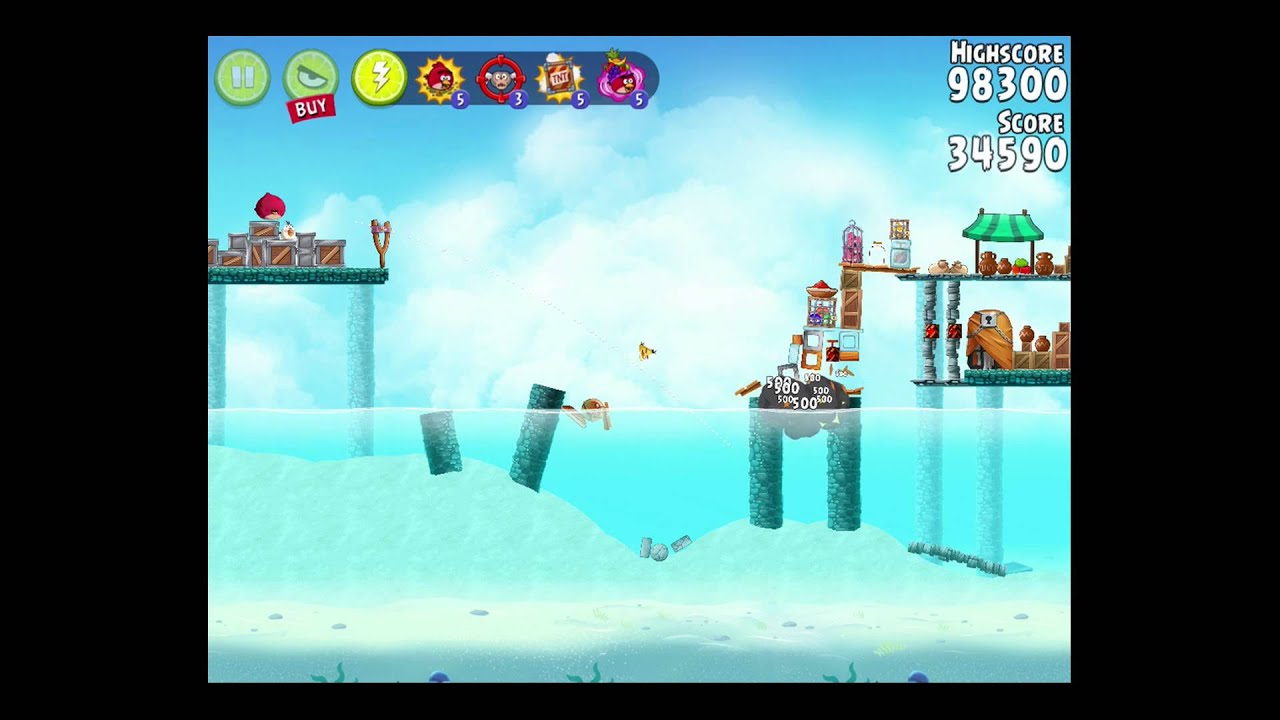 Angry Birds Rio 2 - Gameplay Playthrough High Dive Level 20 [HD] - YouTube
