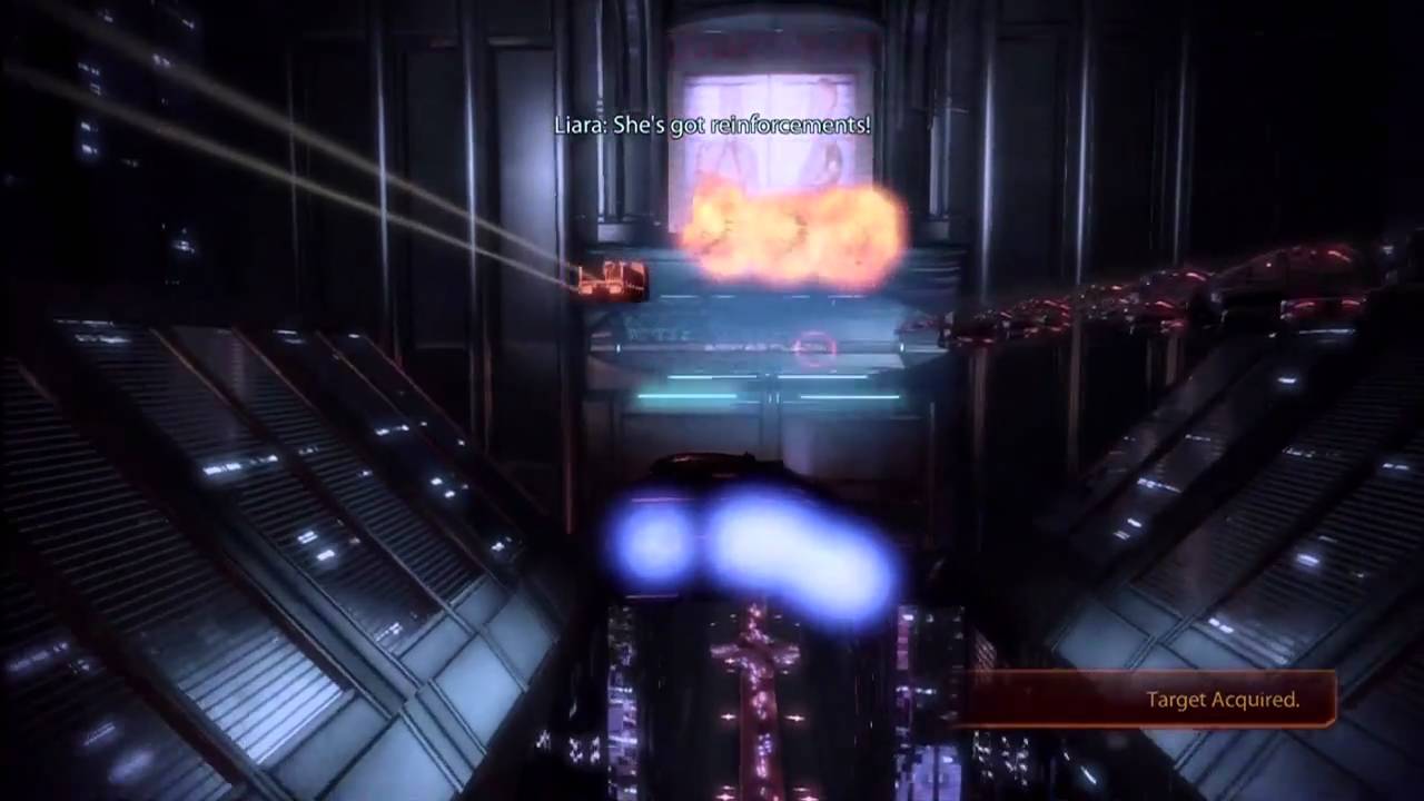 Mass Effect 2 - Driving a Sky Car (Lair of the Shadow Broker DLC) - YouTube