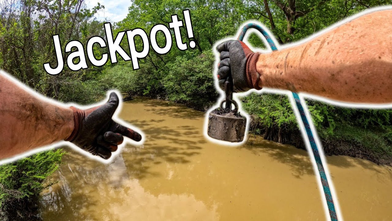We Hit The Magnet Fishing JACKPOT - Nonstop Magnet Fishing Action - YouTube