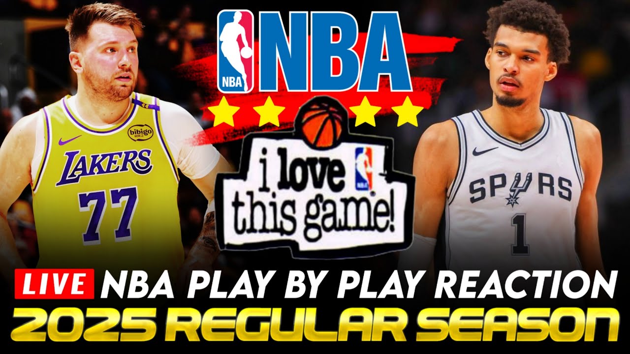 🔴LAKERS vs SAN ANTONIO SPURS │ 2025 NBA Basketball Game Play-By-Play ...