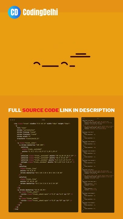 Delivery Truck Loading | HTML CSS - YouTube