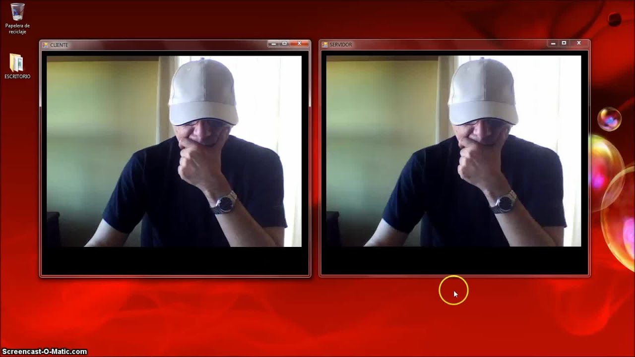 WebCam Remota (WINSOCK TCP) con Visual Basic (VB.NET) - YouTube