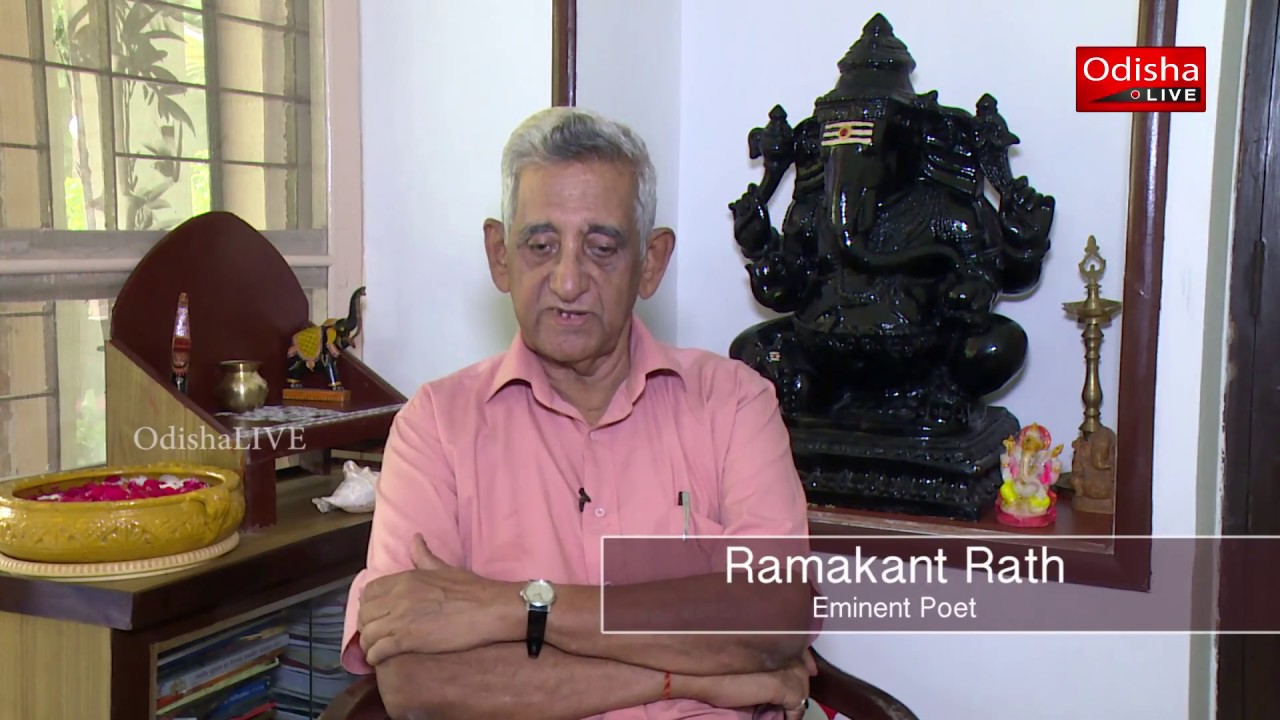 Ramakant Rath - Speaking on his poetry 'Chandramara Chudi' - YouTube