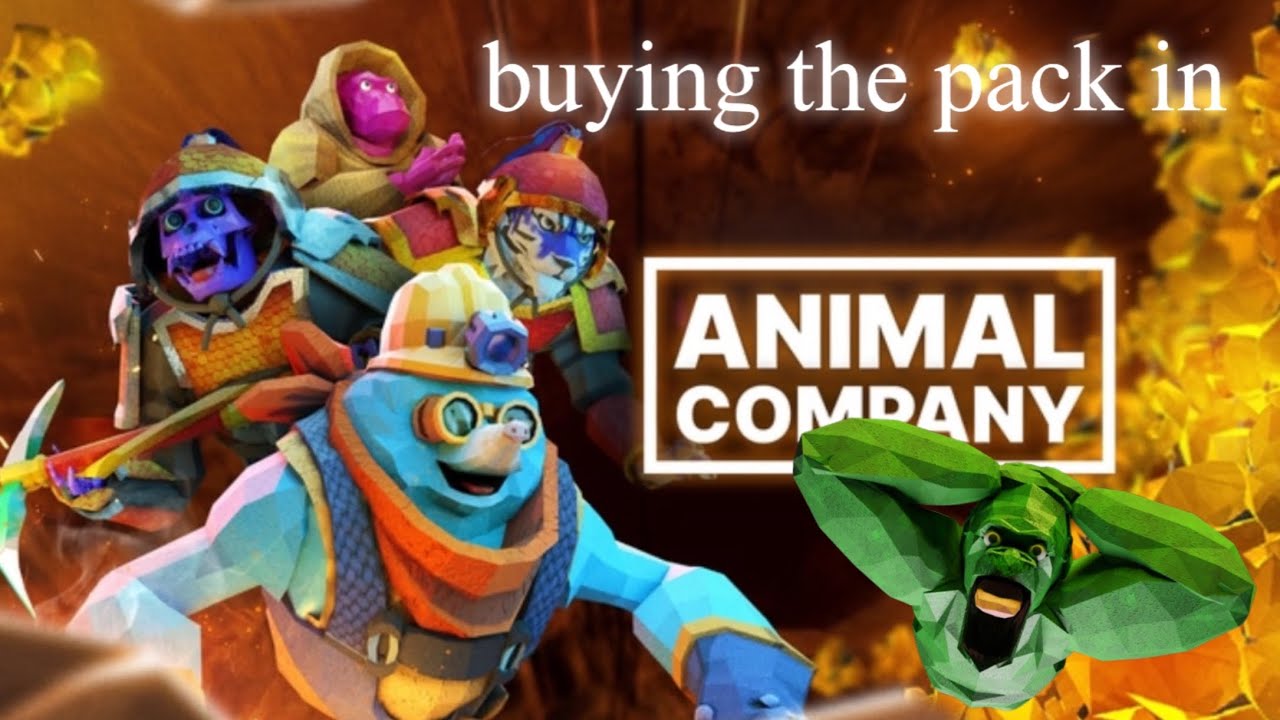 Buying the pack in animal company #animalcompany - YouTube