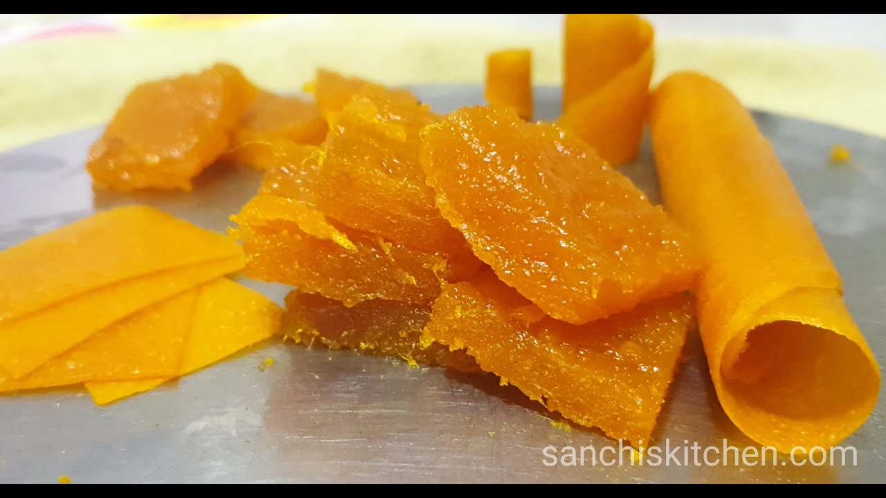 मस्त आंबा वडी आणि पोळी | amba vadi ani poli - YouTube