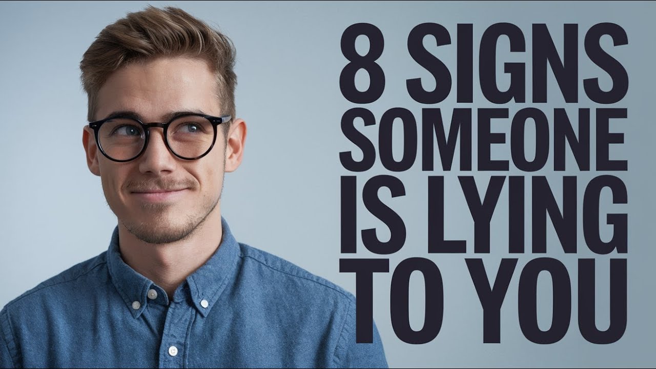 How to Spot a Liar: 8 Signs Someone Is Hiding the Truth - YouTube