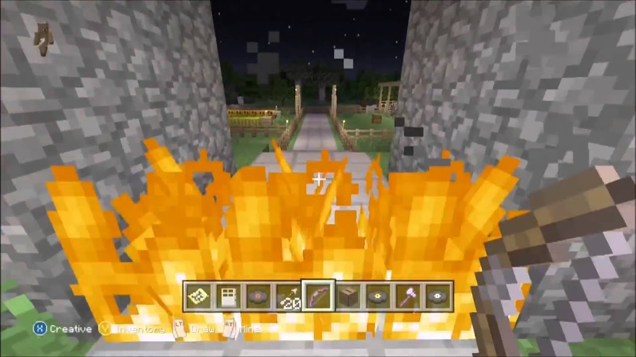 Minecraft Xbox 360 Edition Funny Herobrine Prank Troll!! - YouTube