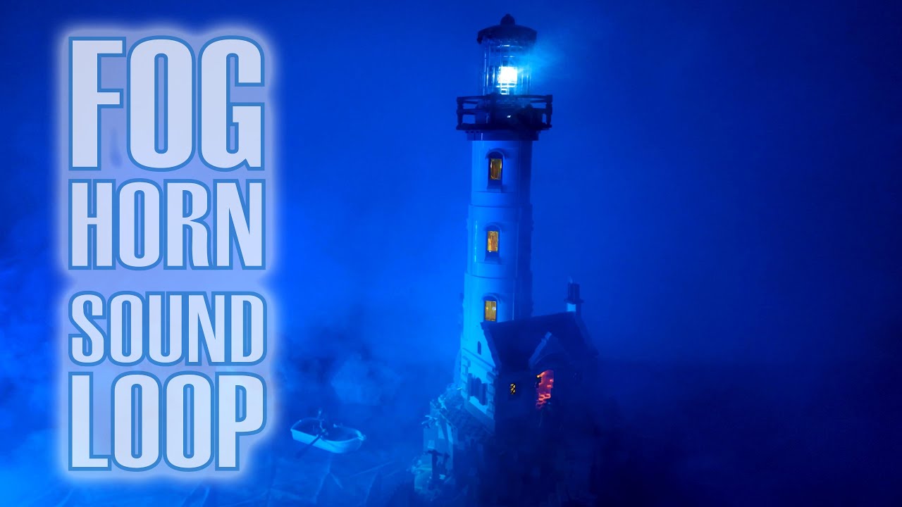 Foghorn Sound Effect Loop | LEGO Lighthouse 21335 - YouTube