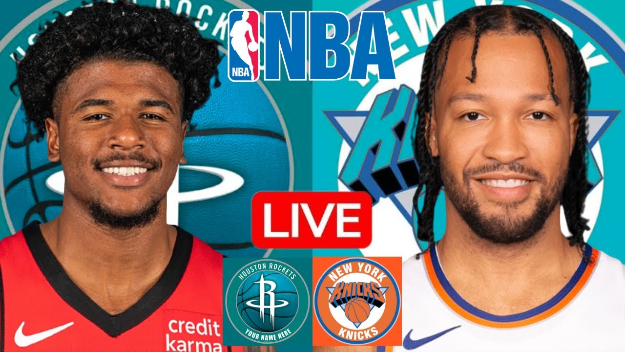 LIVE: HOUSTON ROCKETS vs NEW YORK KNICKS | NBA | PLAY BY PLAY ...