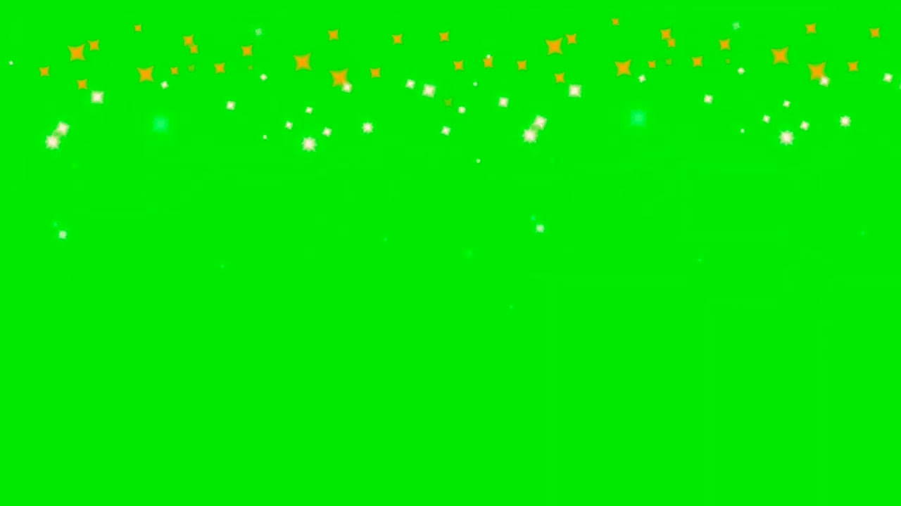 Star shinning green screen 4k video - YouTube