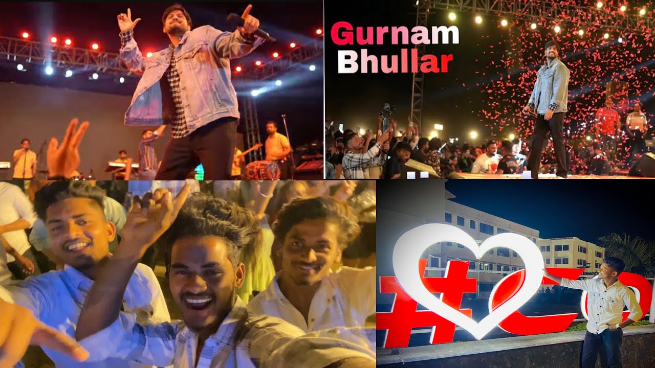 Gurnam Bhullar Live show || In Coer University 😍 - YouTube