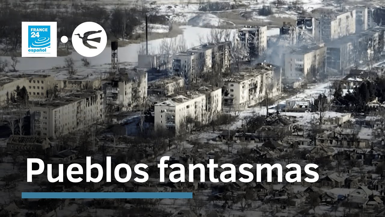 Los pueblos fantasma que deja la invasión rusa al este de Ucrania - YouTube