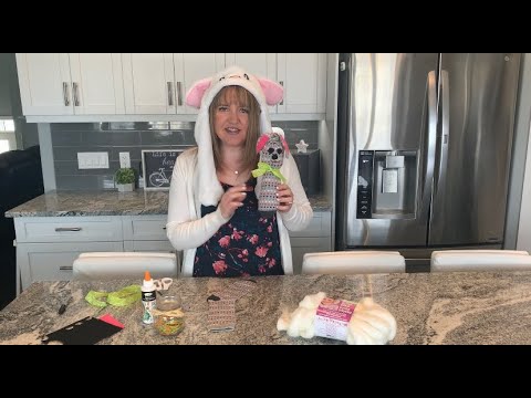 Bunny Sock Stuffy Craft - YouTube