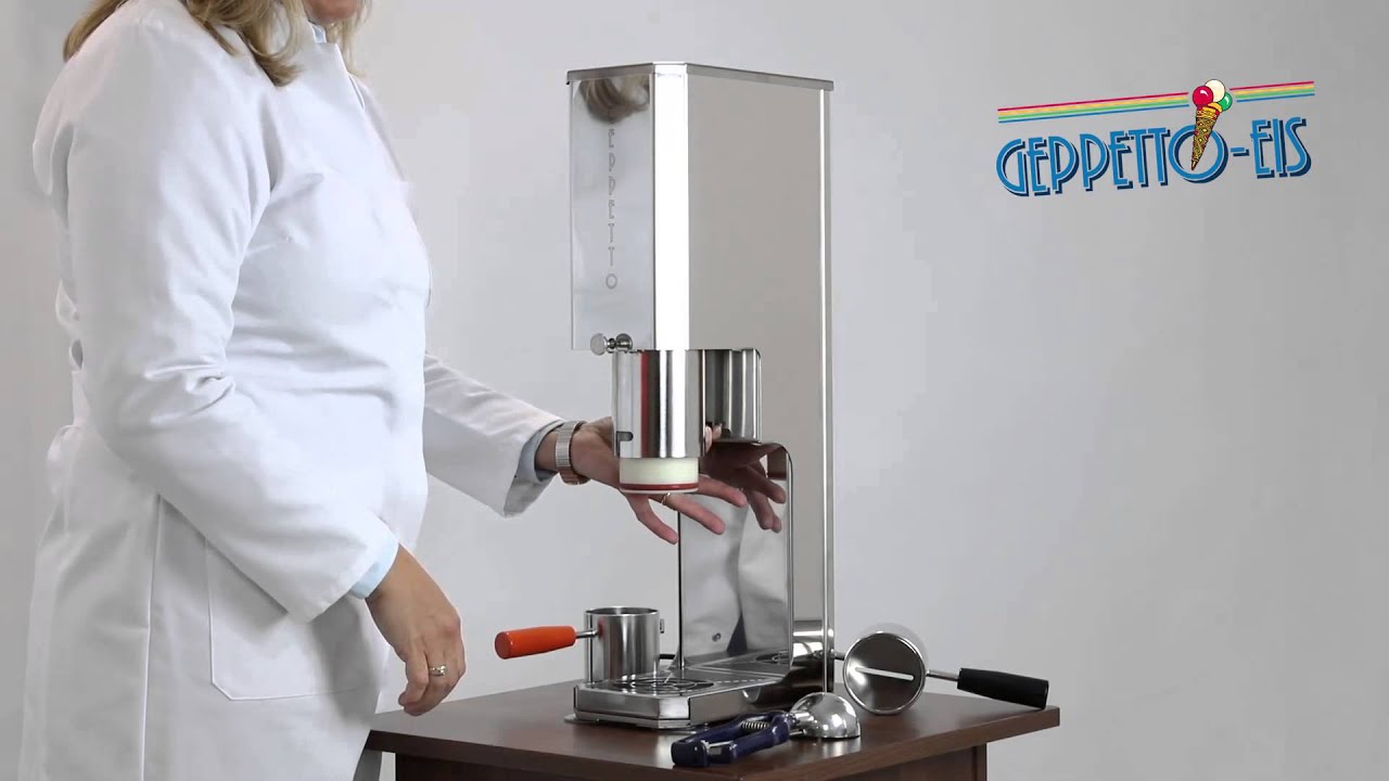 Spaghetti Eis oder wie funktioniert die Geppetto Spaghetti Eispresse ...