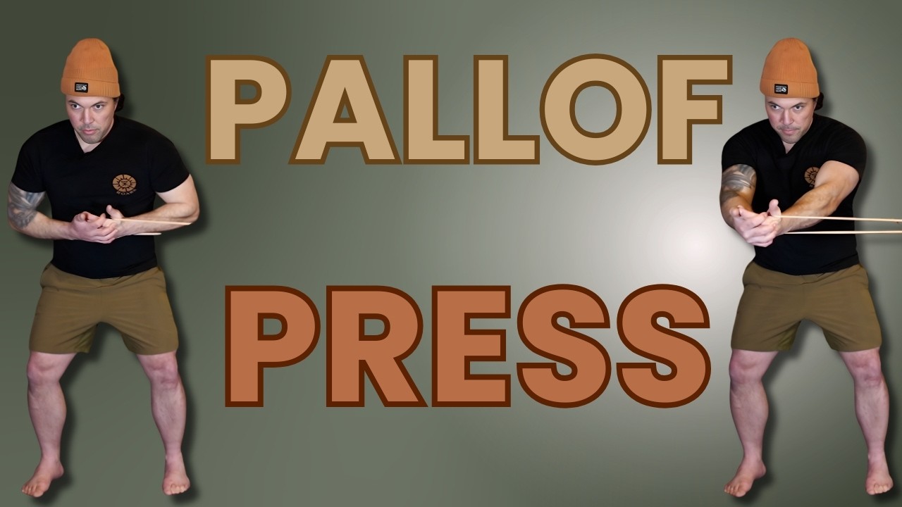 Pallof Press Tutorial | Best Anti-Rotation Core Exercise - YouTube