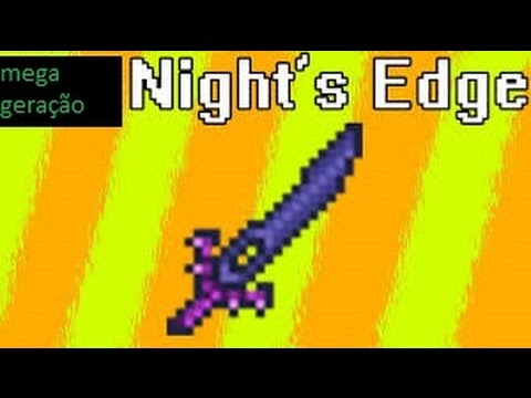 TERRARIA - como fazer a night´s edge ? - YouTube
