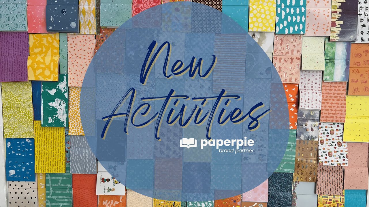 PaperPie Activity Books June 2023 - YouTube
