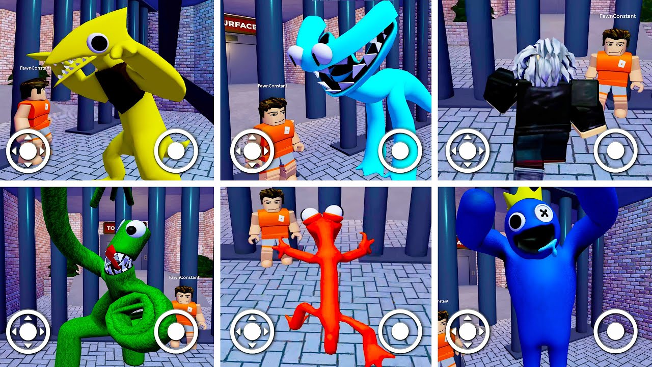 Playing as Everyone Boss Fights (Rainbow Friends: Chapter 2) - YouTube