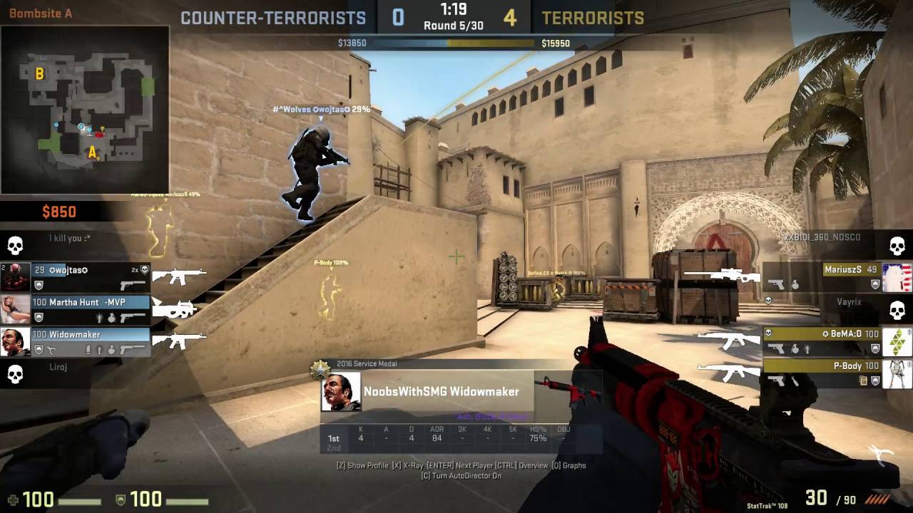 CS:GO - Defusing and shooting - YouTube