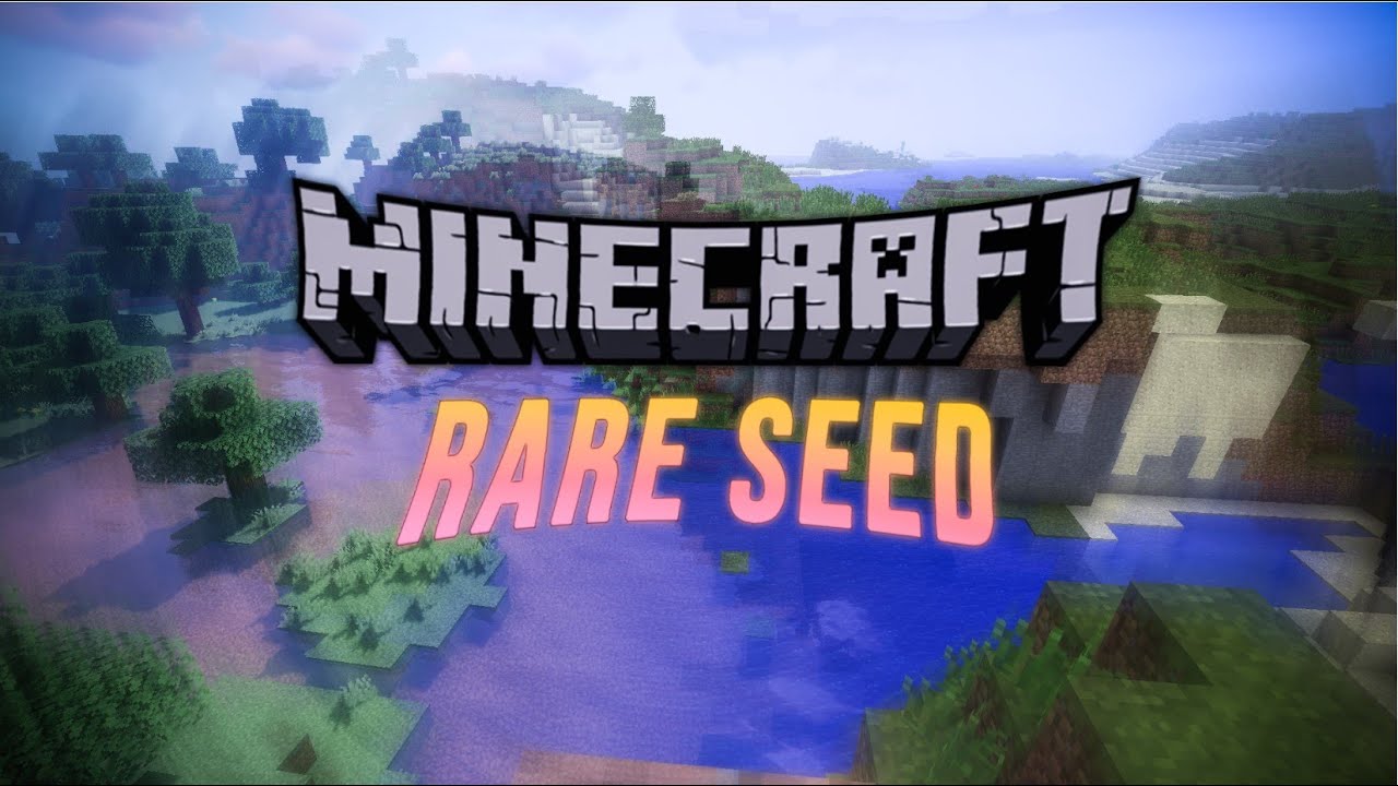 MINECRAFT FAMOUS TITLE SCREEN SEED GAMEPLAY B 1.7.3 - YouTube