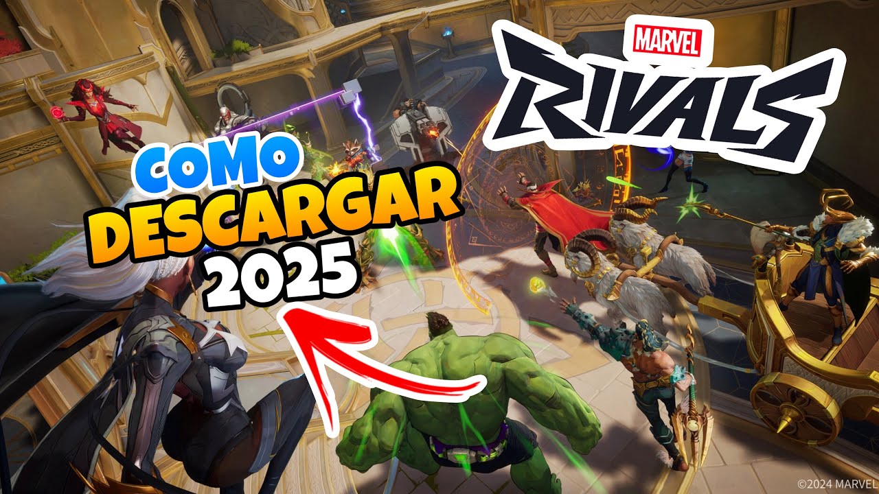 👉 Como DESCARGAR MARVEL RIVALS 🔥 - YouTube