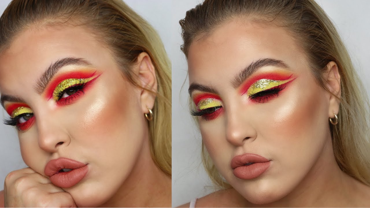 IG BADDIE MAKEUP / MORPHE PALETTE / NEW HUDA BEAUTY MELTED MATTE - YouTube