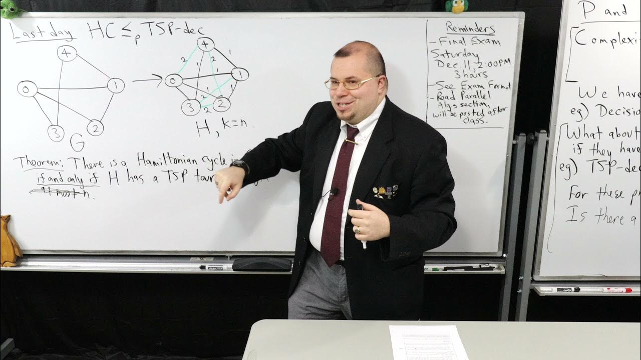 F2021 CS 340 Lecture 37 (Poly-Time Reduction, P, NP, P vs. NP, NP-complete, NP-hard) - YouTube