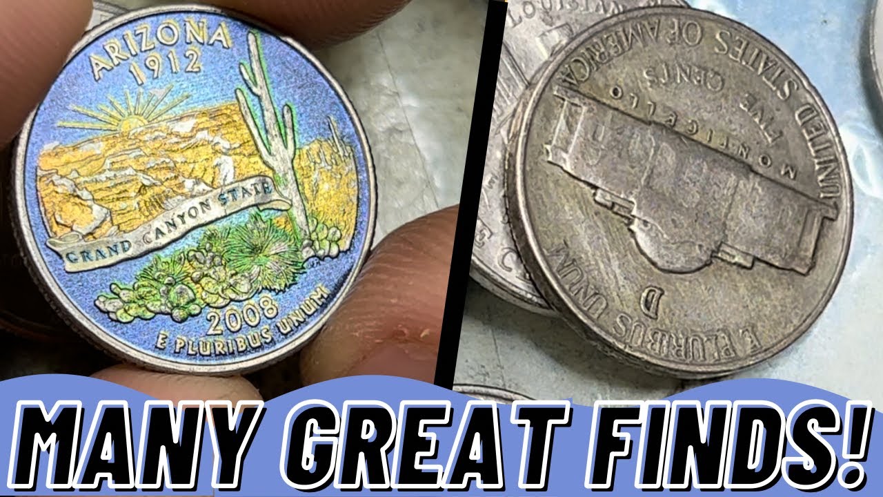 BEAUTIFUL COINS FOUND! Another Great Hunt! Coin Roll Hunting Dimes ...
