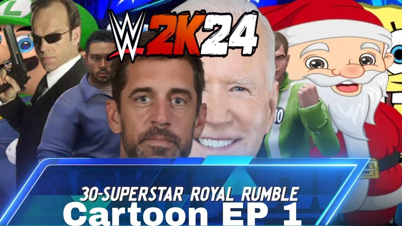 WWE2K24 Royal Rumble Cartoon (Episode 1) - YouTube