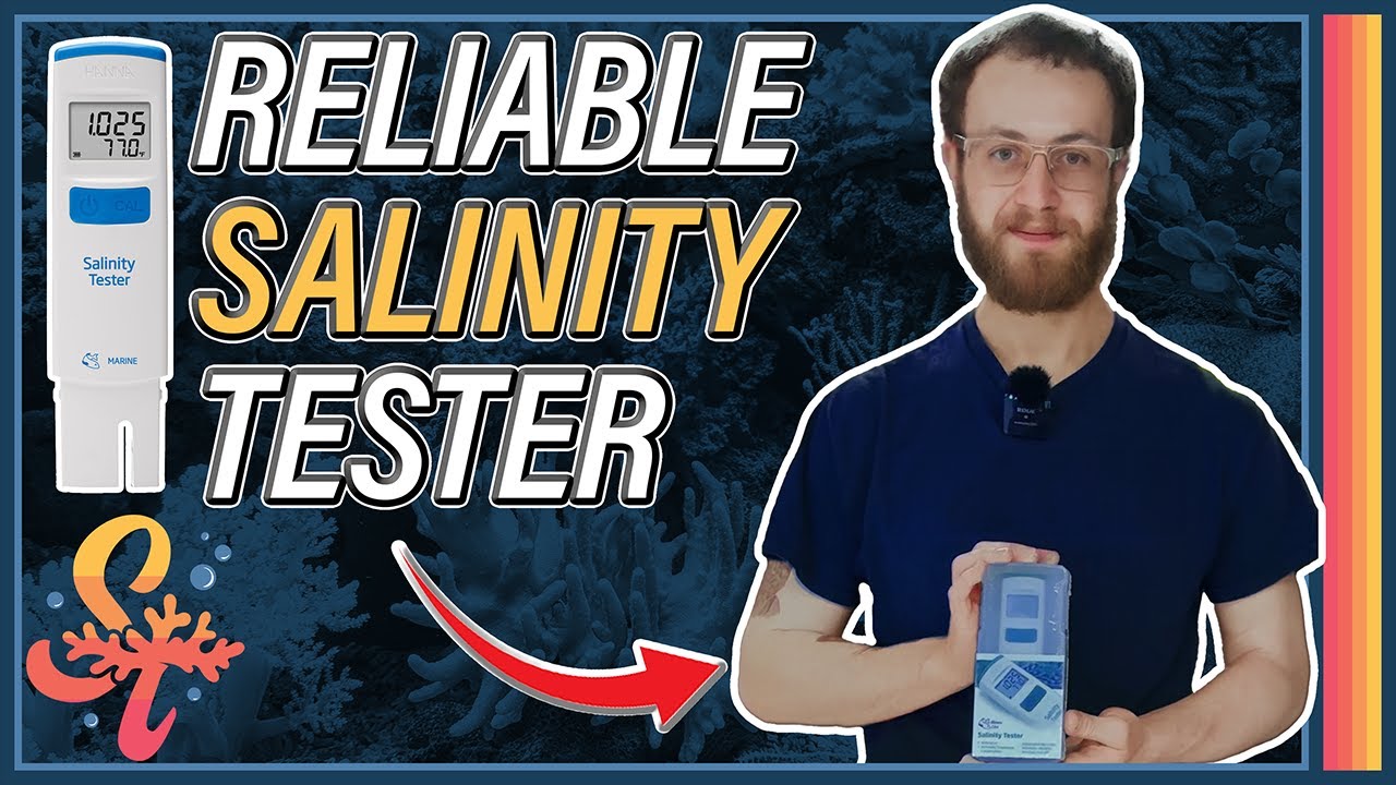 How We Measure Our Salinity - The Hanna Salinity Tester - YouTube
