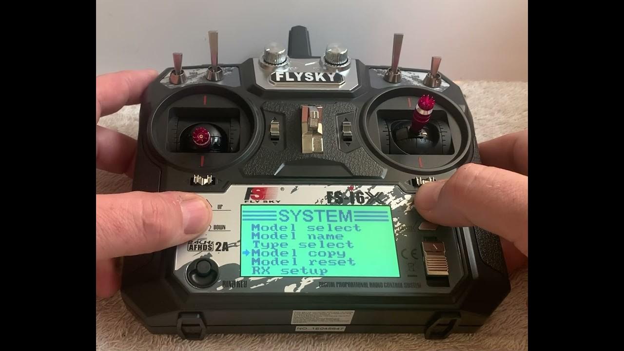 Flysky FS-i6X Setup - Step 2 - YouTube