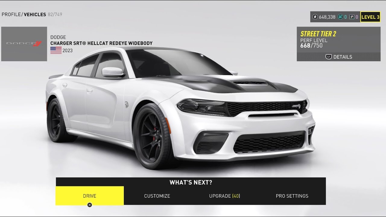 The Crew Motorfest - Dodge Charger SRT Hellcat Redeye Widebody Customization With LBWK Racing Ep ...