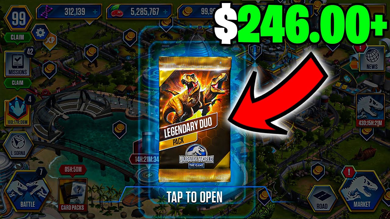 I BUY EVERY PACK FROM SHOP! | Jurassic World: The Game - YouTube