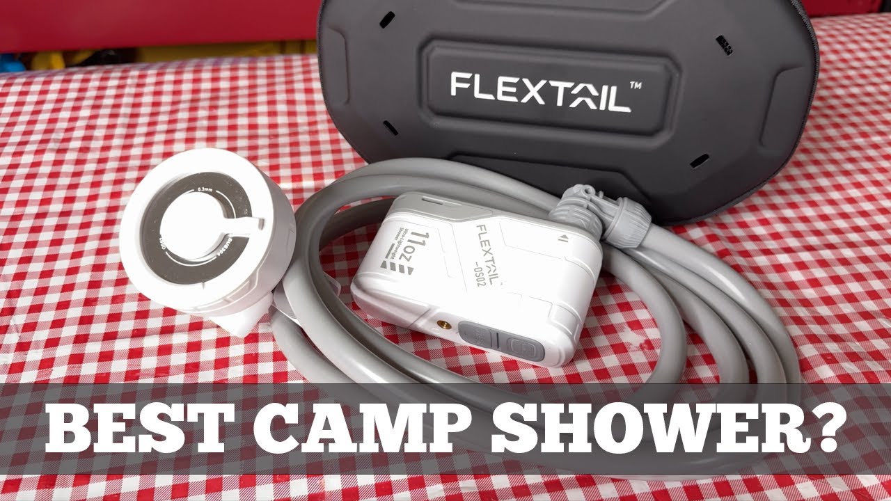Flextail Max Shower: Is This the Perfect Camping Essential? - YouTube