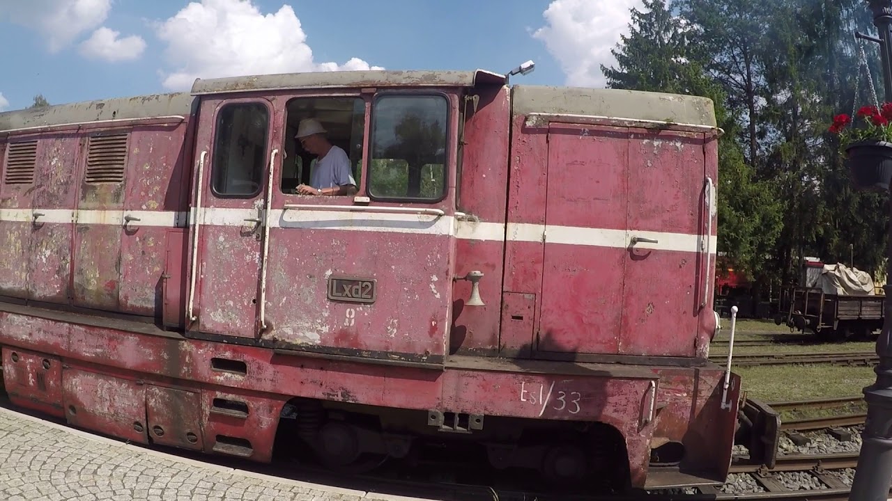 Manewry FAUR L45H (Lxd2) po stacji skansenu #1 || Rudy - YouTube