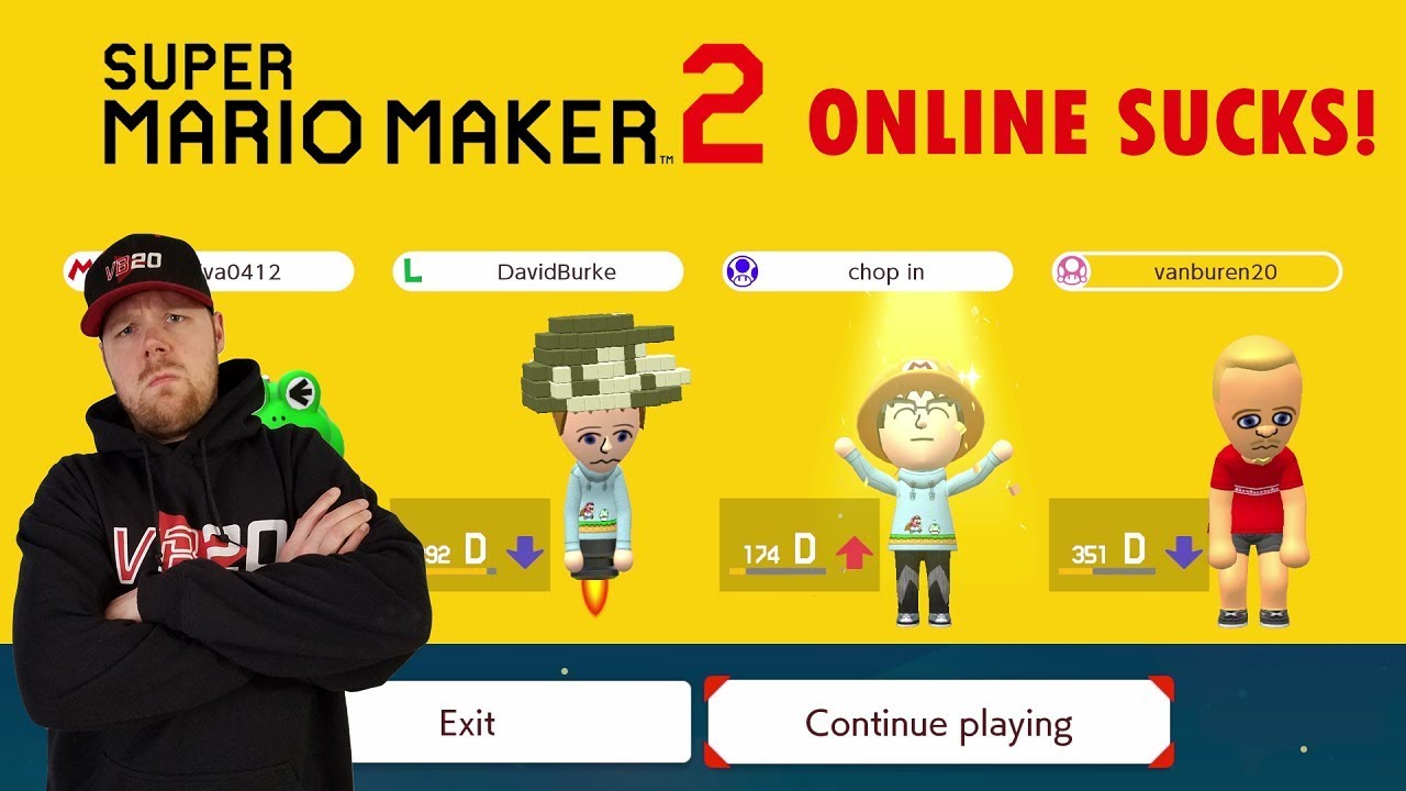 Super Mario Maker 2 Online Lag Still Horrible After Update! - YouTube