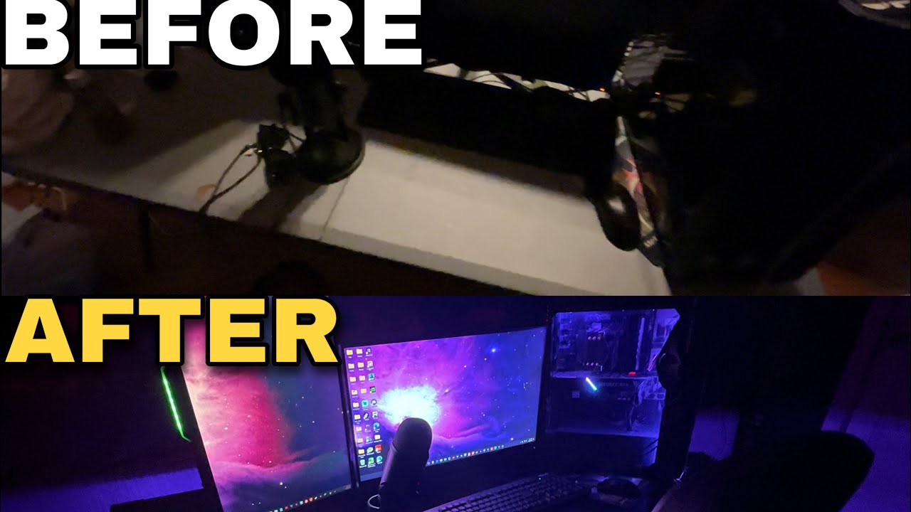 Transforming My Gaming Setup! - YouTube