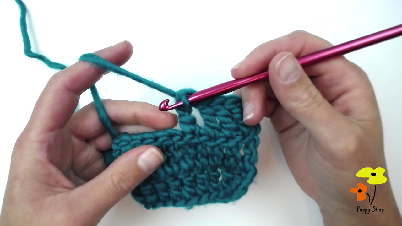 Front Post Treble Crochet | fptr - YouTube
